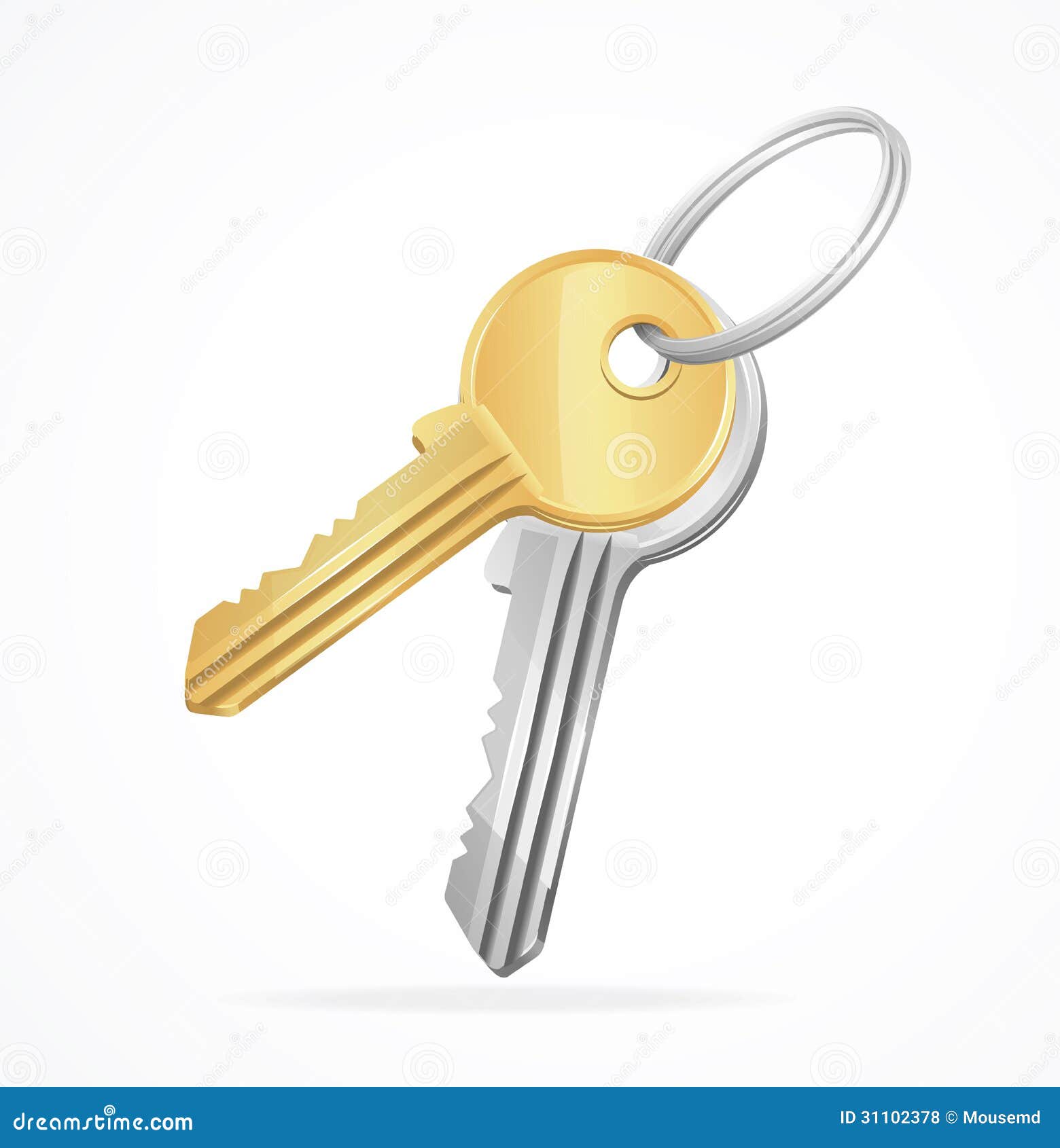 Golden Yale Key With Dollar Sign Stock Photo | CartoonDealer.com #30212922