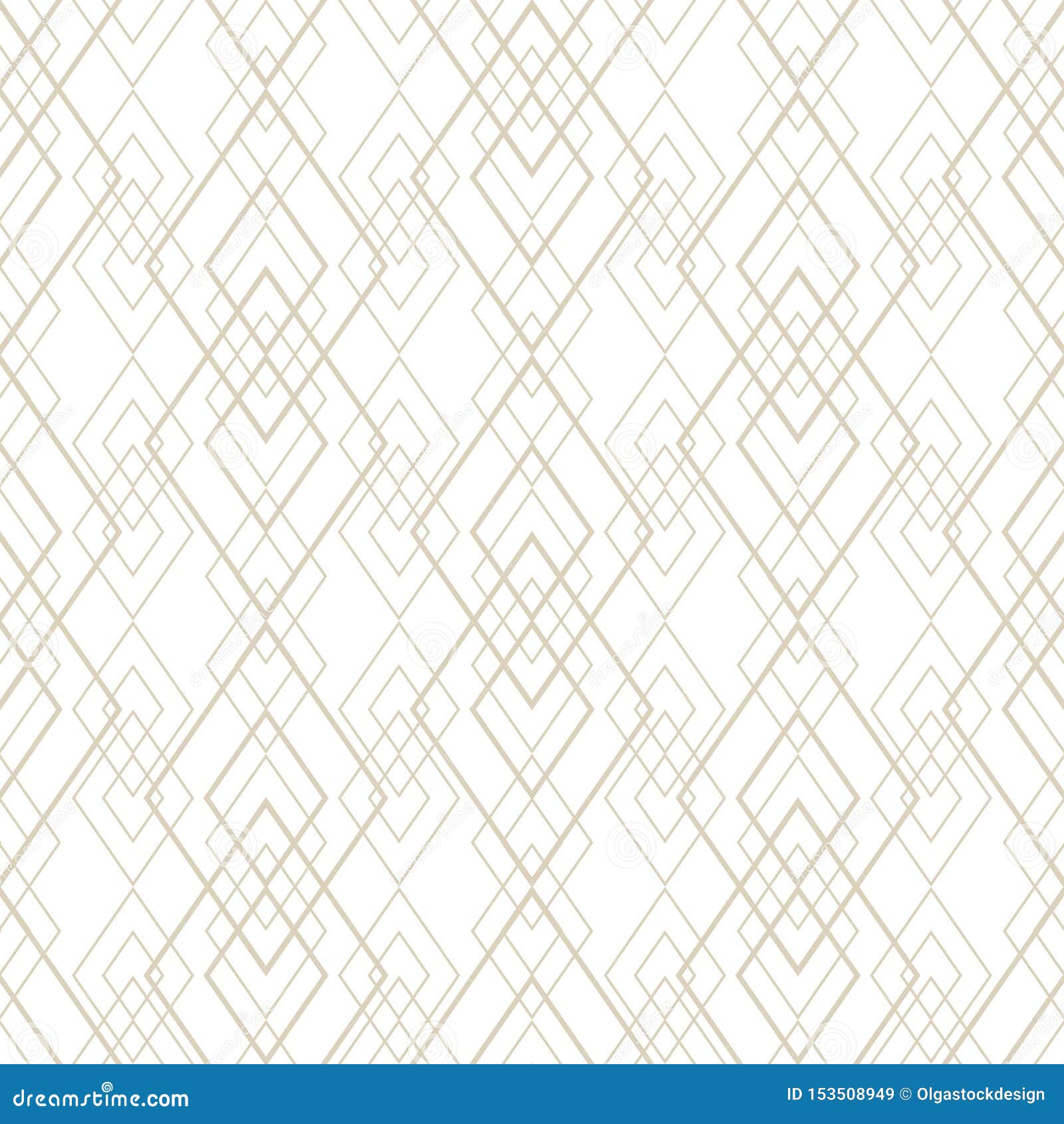 Vector Golden Lines Pattern. Subtle Geometric Seamless Texture with ...
