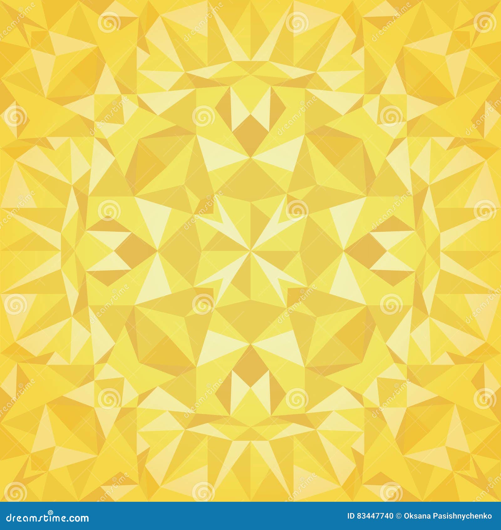Vector Golden Triangles Foil Texture Seamless Pattern. Festive and ...