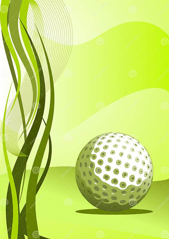 Vector Golf Background stock vector. Illustration of design - 9105986