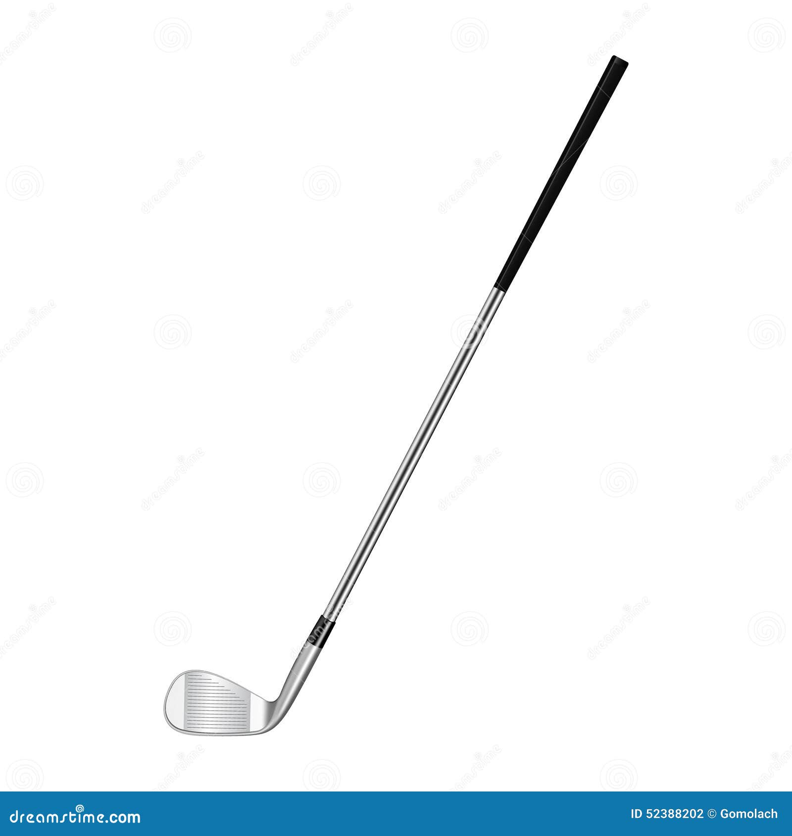 Vector golf club stock vector. Illustration of isolated - 52388202