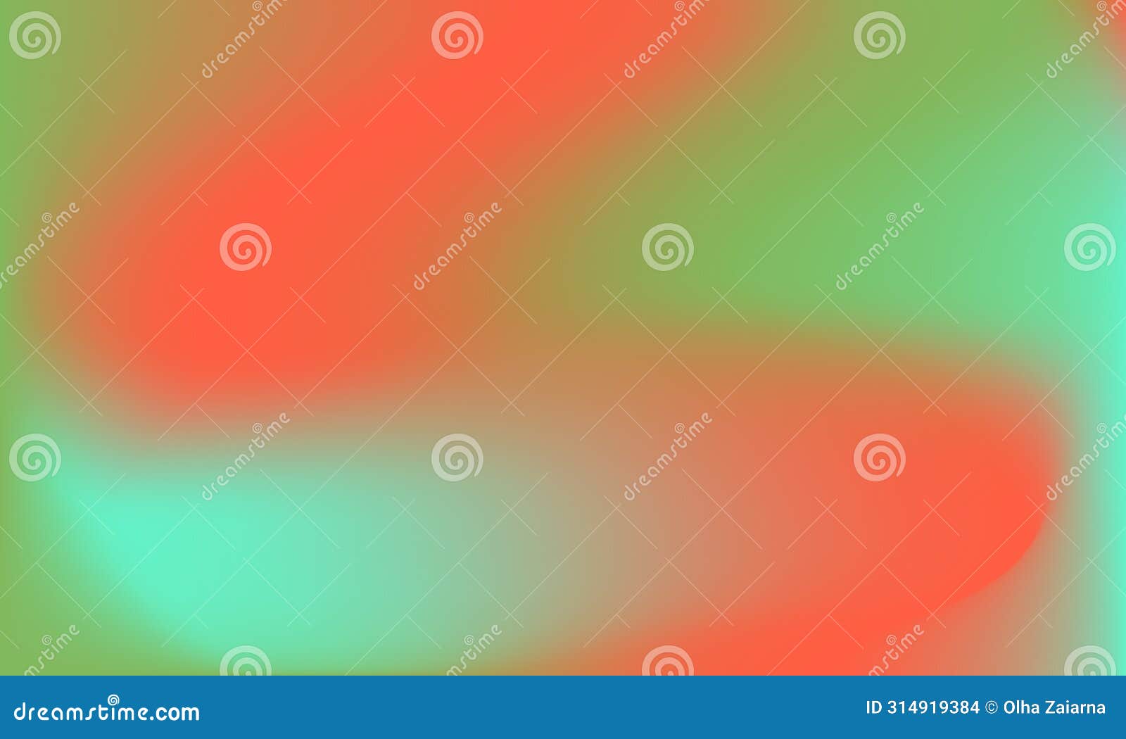 Vector Gradient Background in Contrast Bright Colors Stock Vector ...