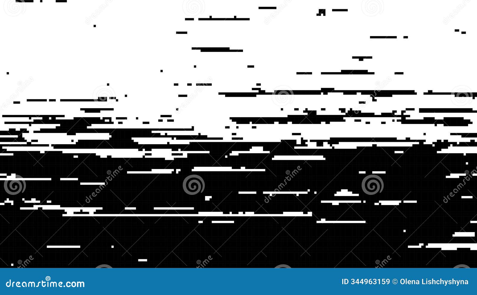 Falling Pixels In The Style Of The Mentis. Pixel Abstract Vector ...