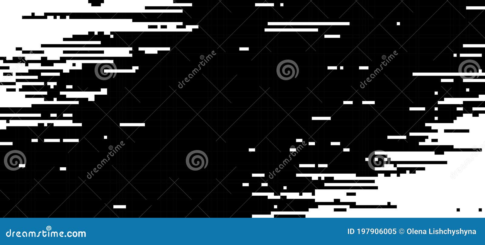Vector Gradient Background. Falling Pixels. Abstract Mosaic Stock ...