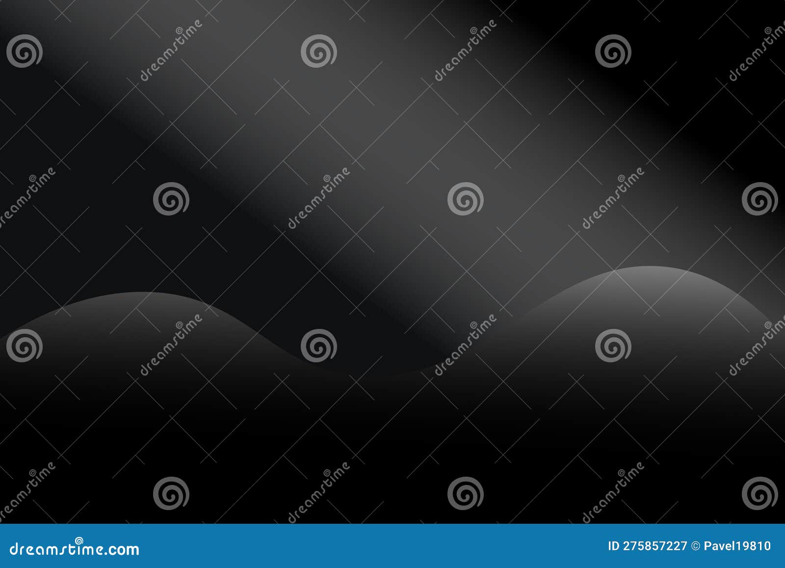 Vector Gradient Black Background with a Ray of Light Stock Vector ...