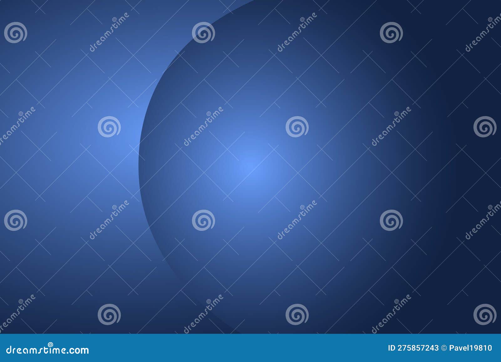 Vector Gradient Blue Ball Background Stock Vector - Illustration of ...