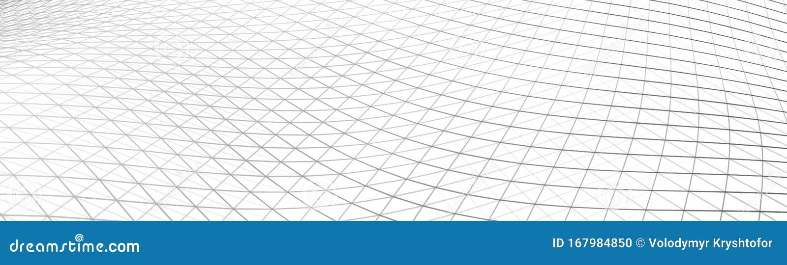 Vector Gradient Perspective Grid. Detailed Lines on White Background ...