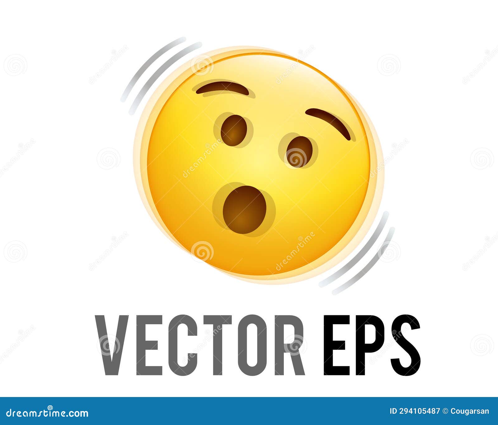 Gradient Scary,spooky, Terrible Character Face Icon Stock Vector ...