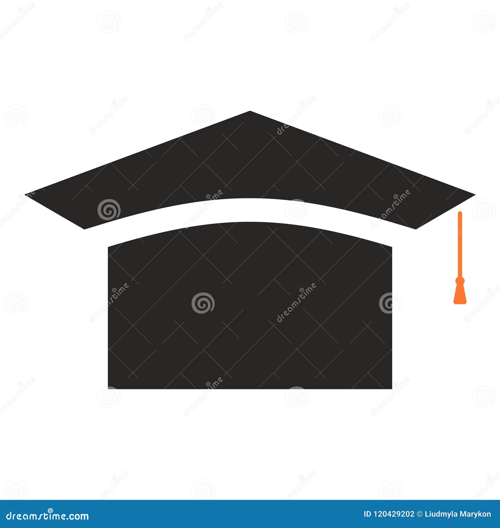 Vector Graduation Cap - Education Icon, Academic University Hat ...