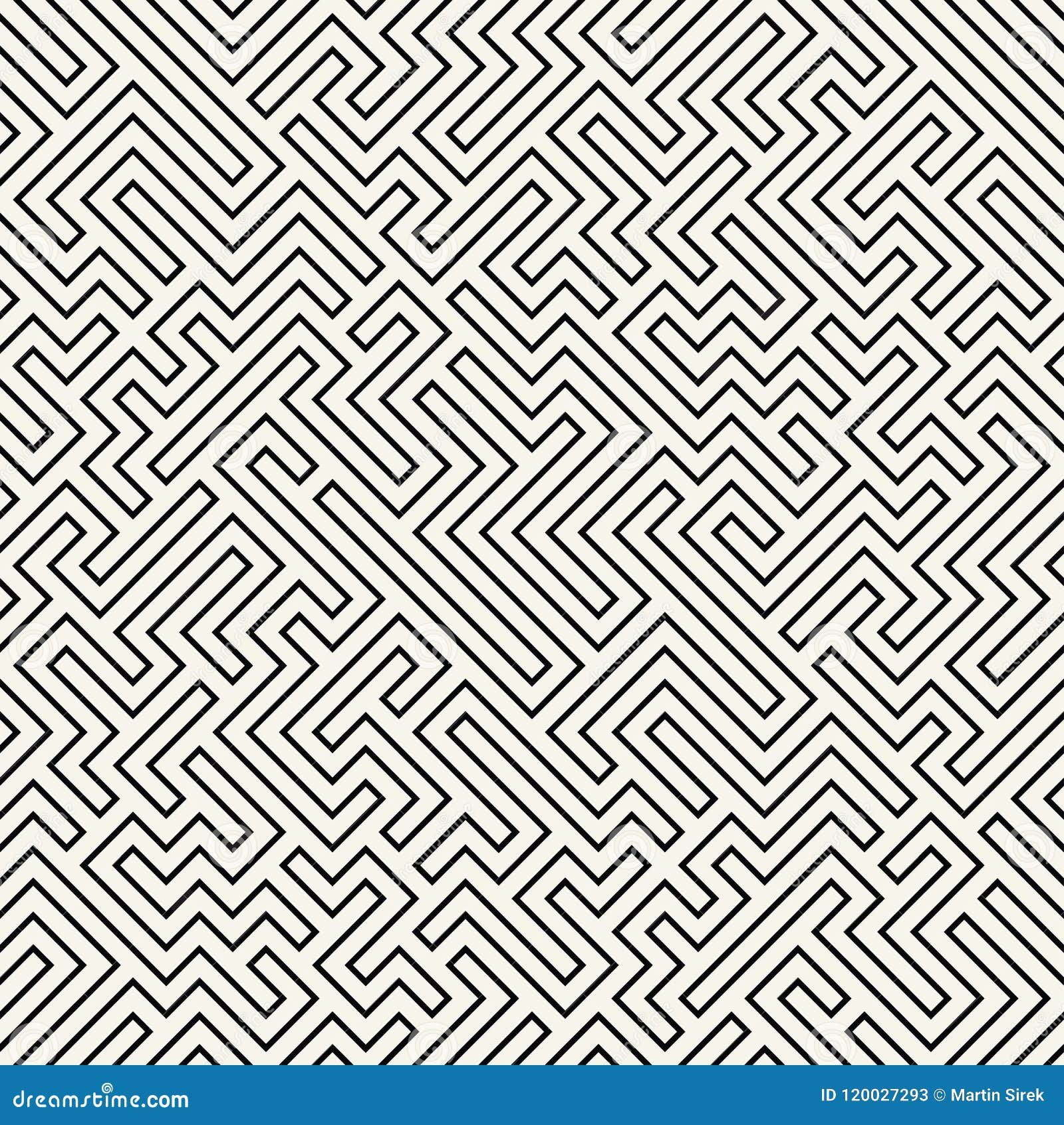 Vector Graphic Abstract Geometry Maze Pattern Stock Vector ...