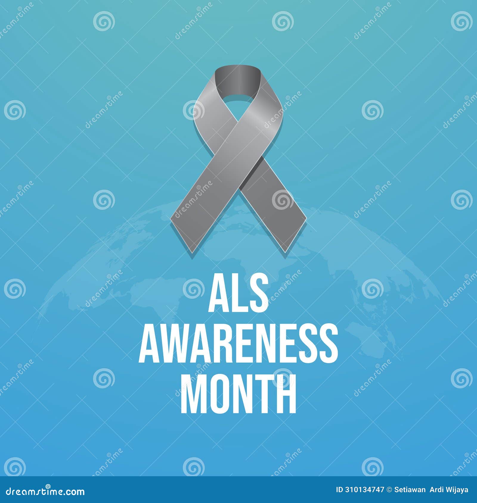 Vector Graphic of ALS Awareness Month Ideal for ALS Awareness Month ...