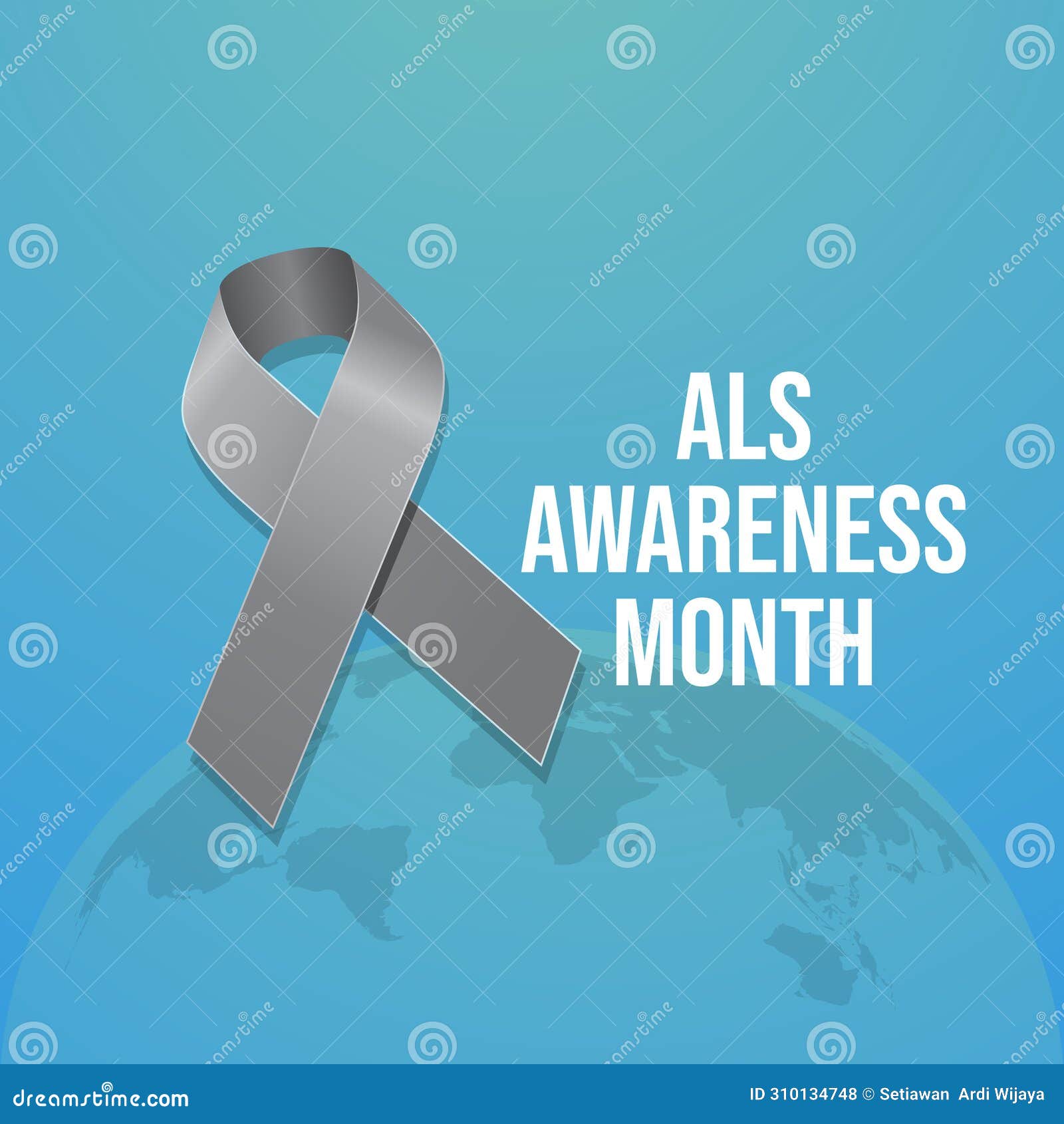 Vector Graphic of ALS Awareness Month Ideal for ALS Awareness Month ...