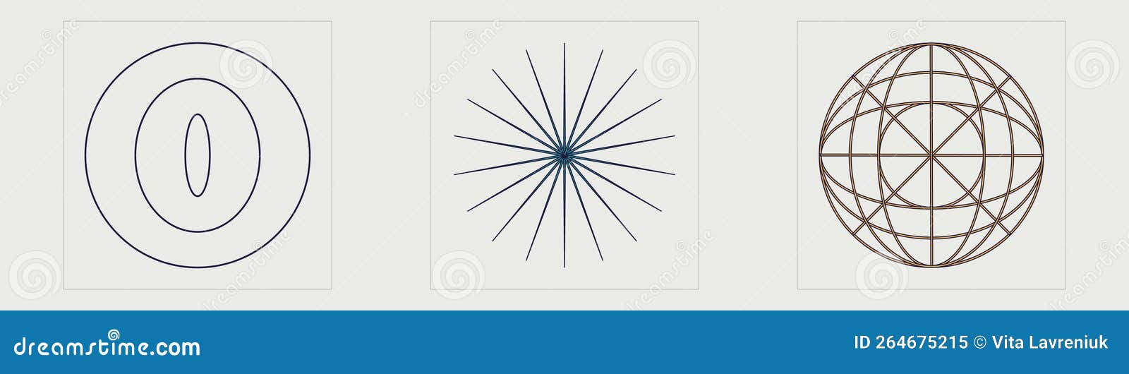 Vector Graphic Assets Set. Extraordinary Graphic Assets. Elements for ...