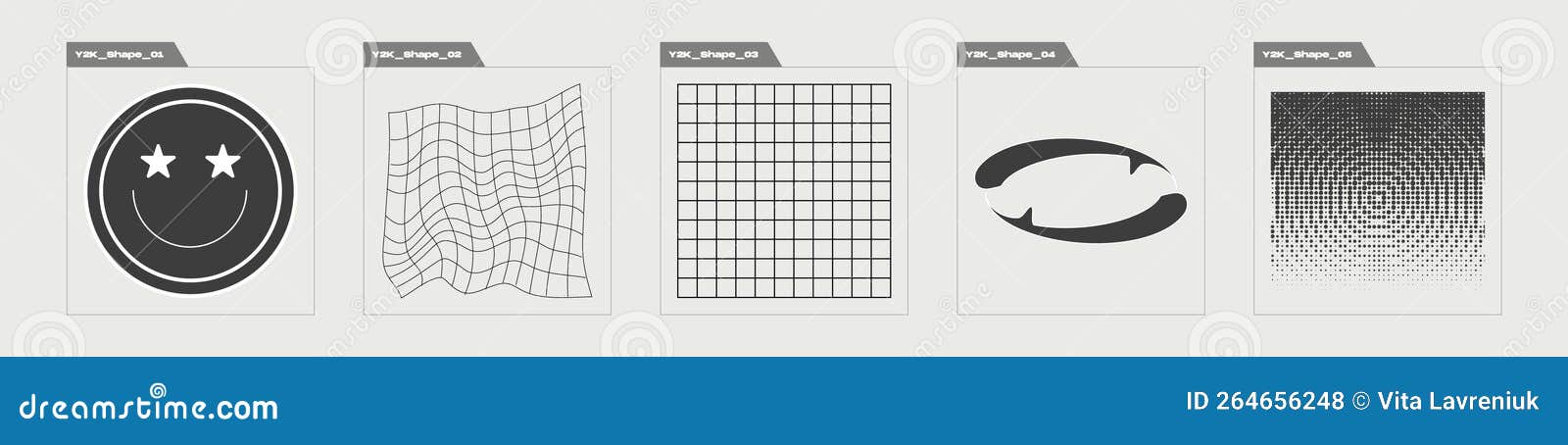 Vector Graphic Assets Set. Extraordinary Graphic Assets. Elements for ...