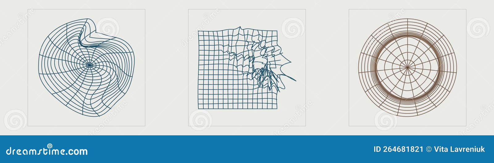 Vector Graphic Assets Set. Large Set of Retro Objects for Design ...