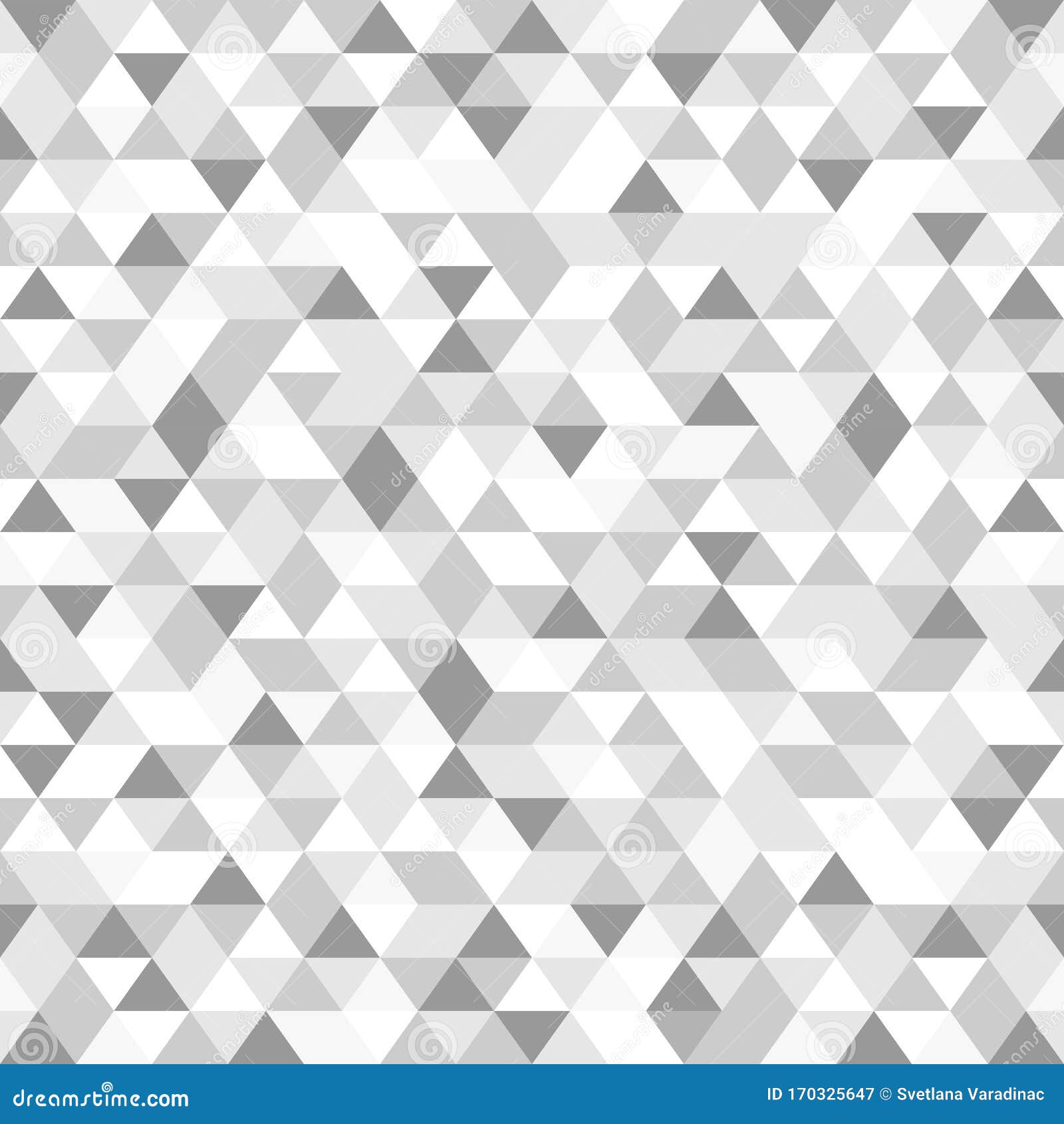 Abstract Polygon Grey Graphic Triangle Seamless Pattern.dark Stock ...