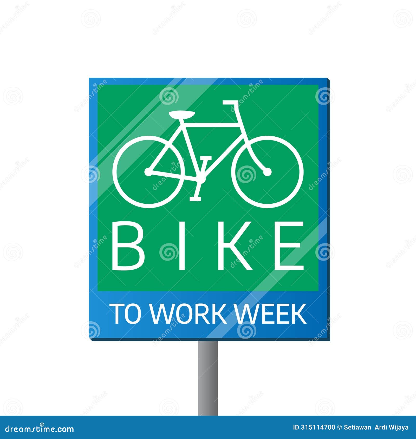 Vector Graphic of Bike To Work Week Ideal for Bike To Work Week ...