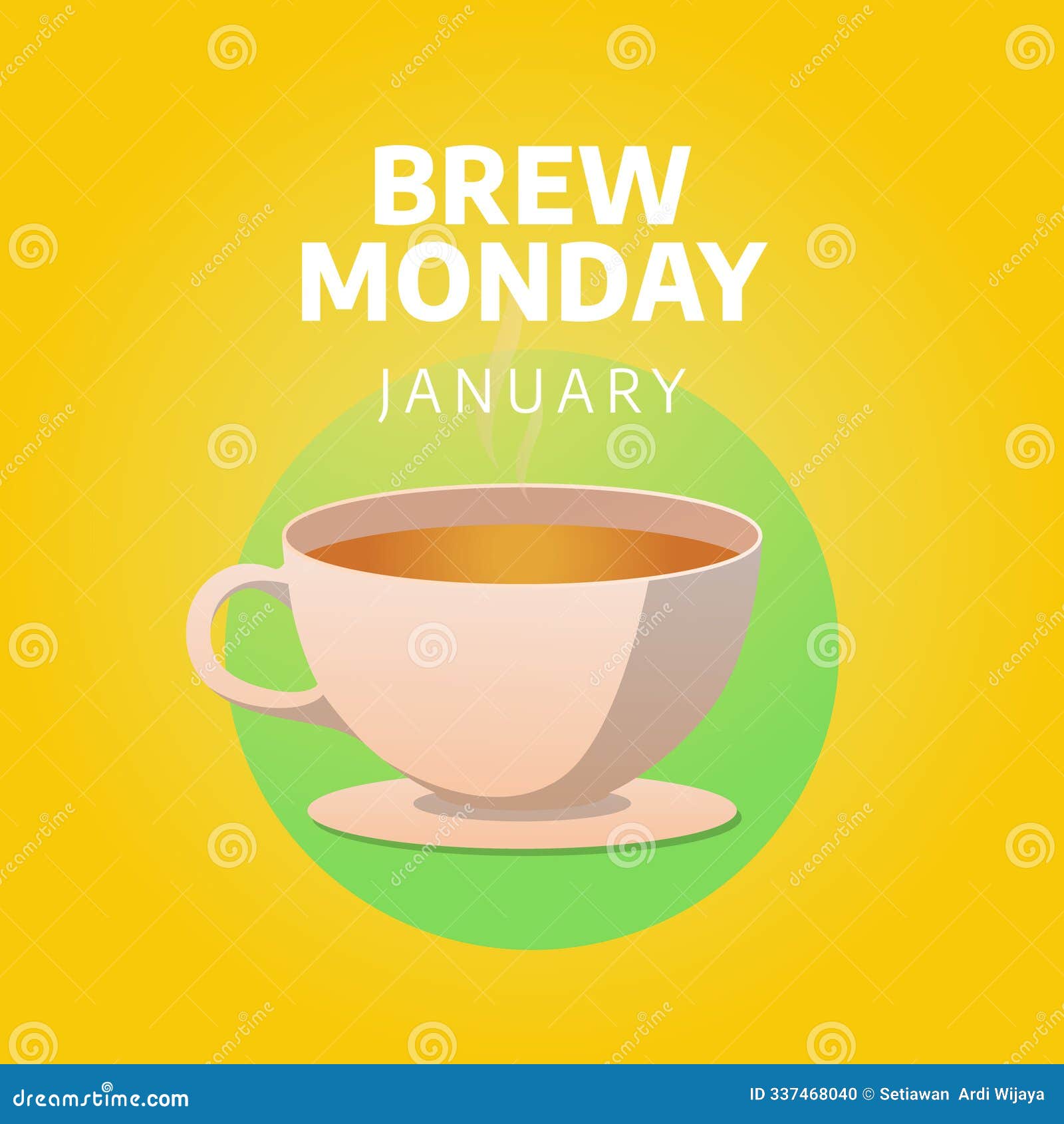 Vector Graphic of Brew Monday Ideal for Brew Monday Celebration Stock ...