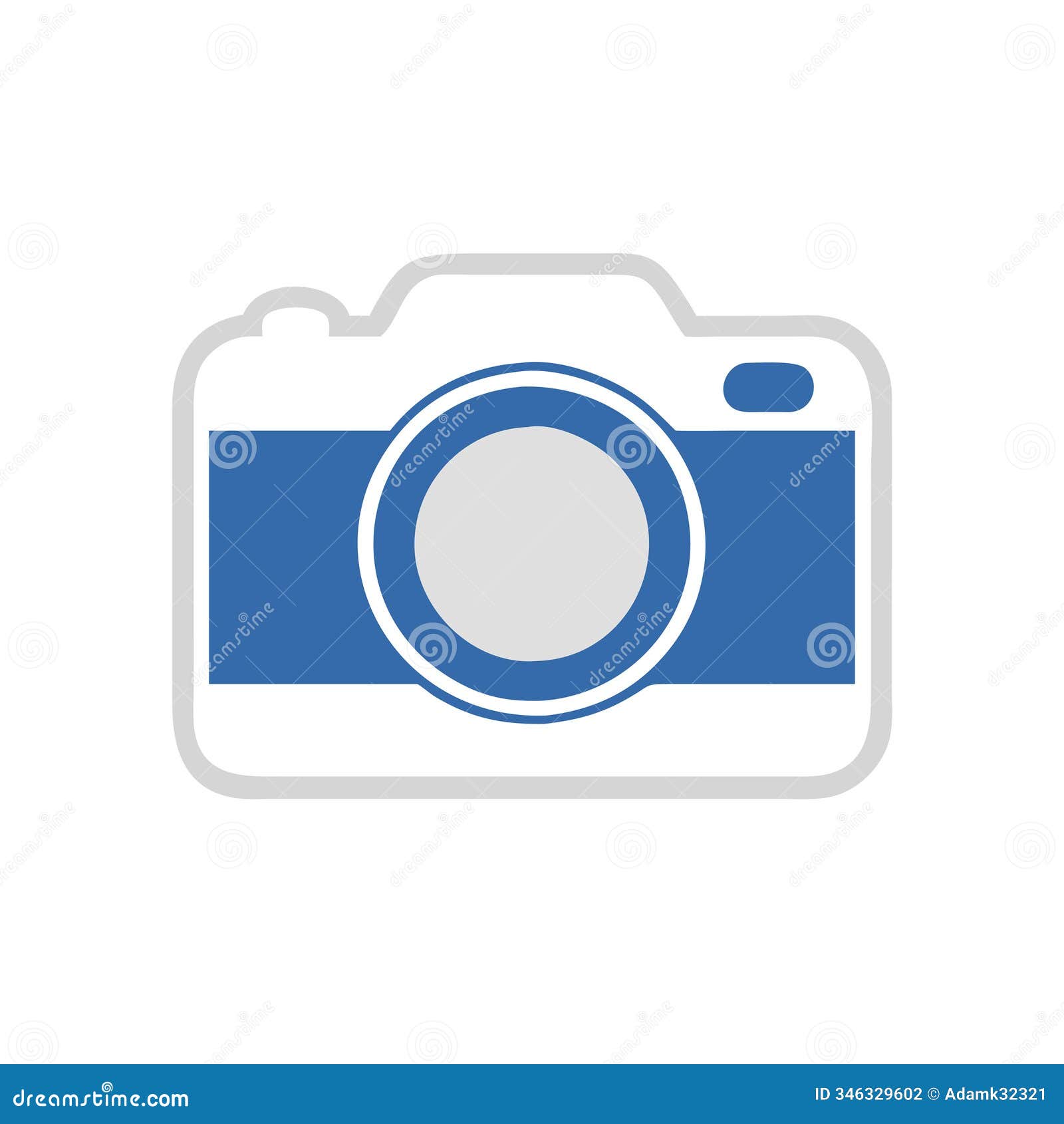 Vector Graphic Camera for and Media Applications Stock Illustration ...