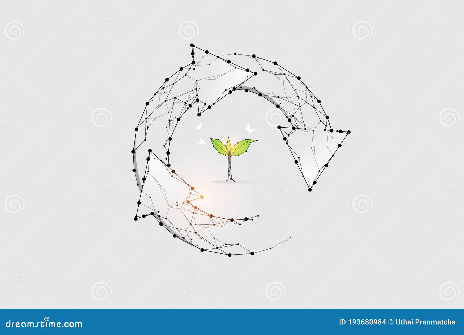Vector Graphic Concept of Life Cycle Stock Vector - Illustration of ...