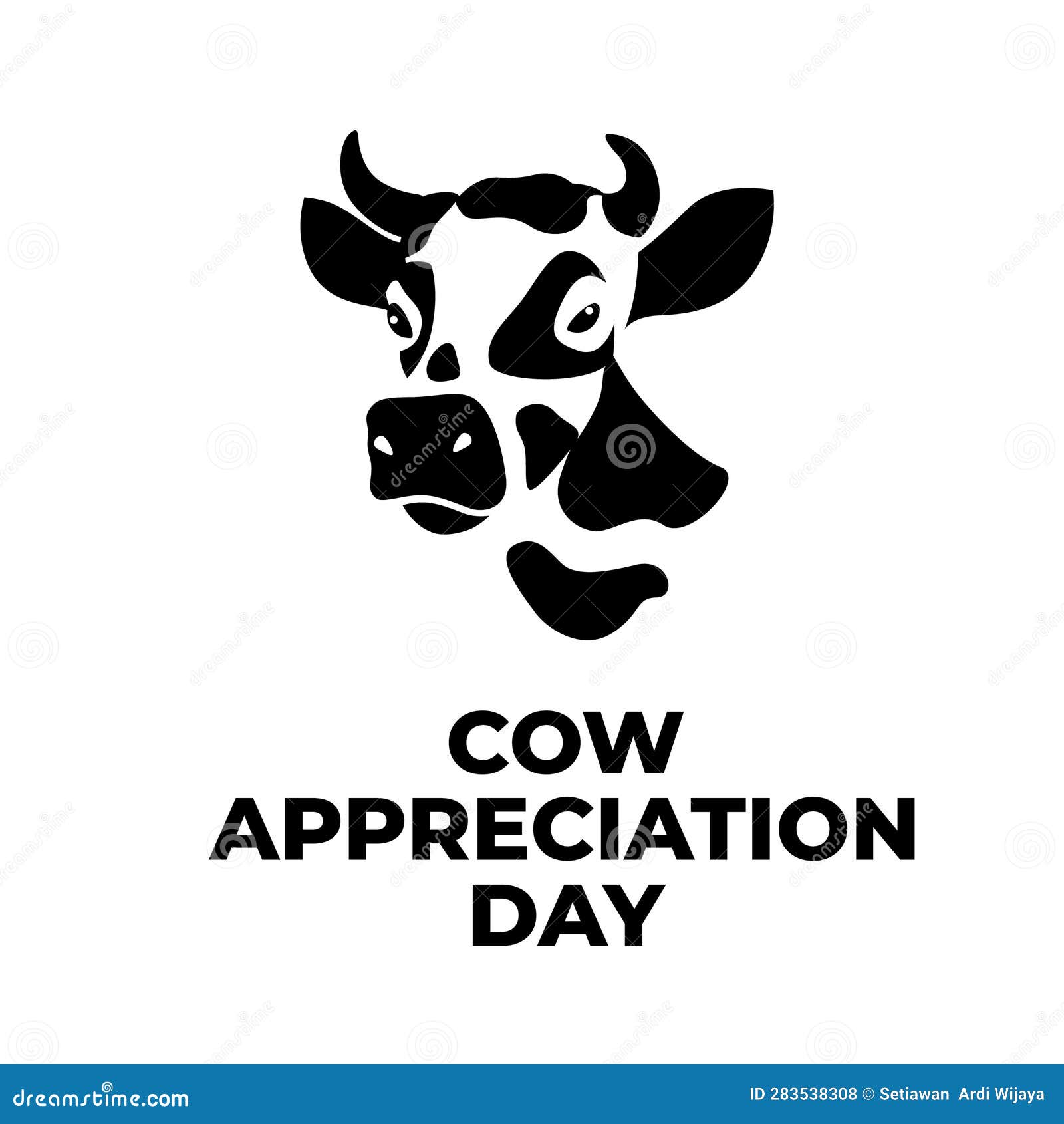 Vector Graphic of Cow Appreciation Day Good for Cow Appreciation Day ...