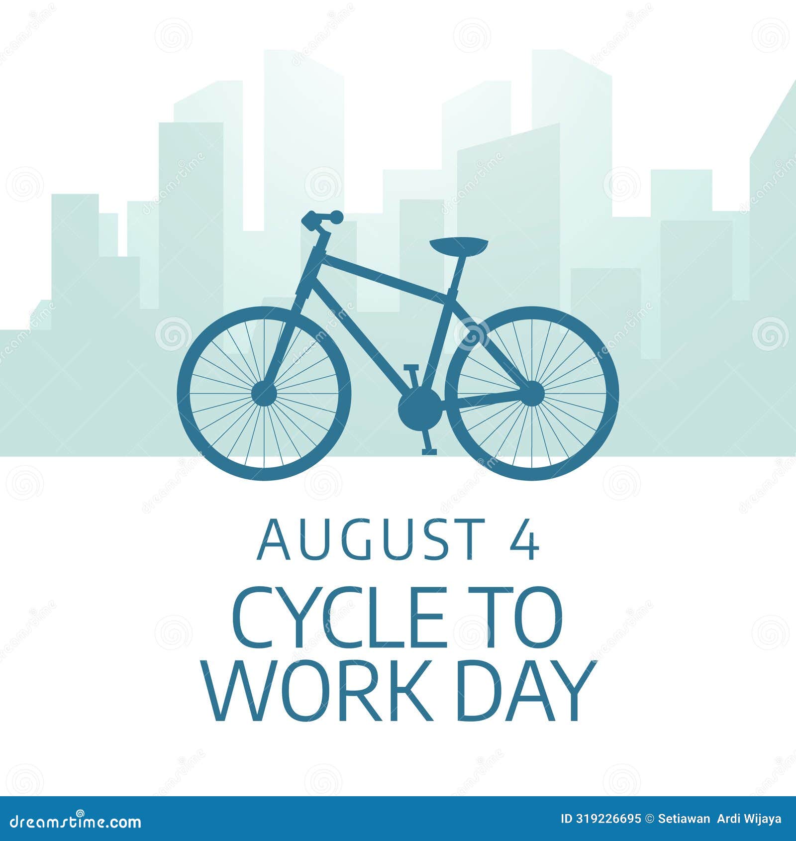 Vector Graphic of Cycle To Work Day Ideal for Cycle To Work Day ...
