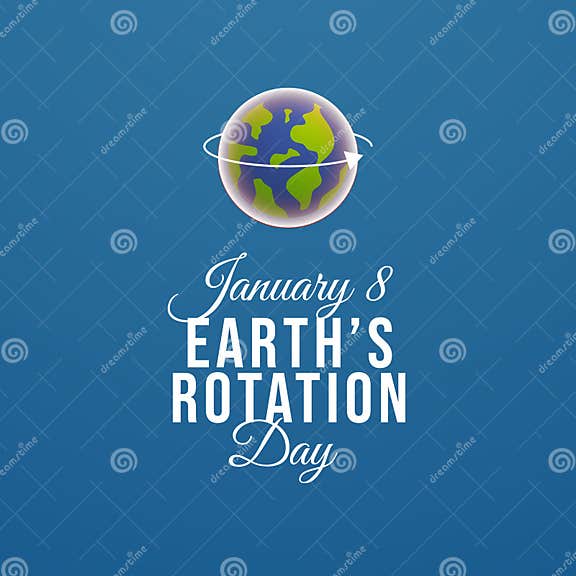Vector Graphic of Earths Rotation Day Ideal for Earths Rotation Day ...