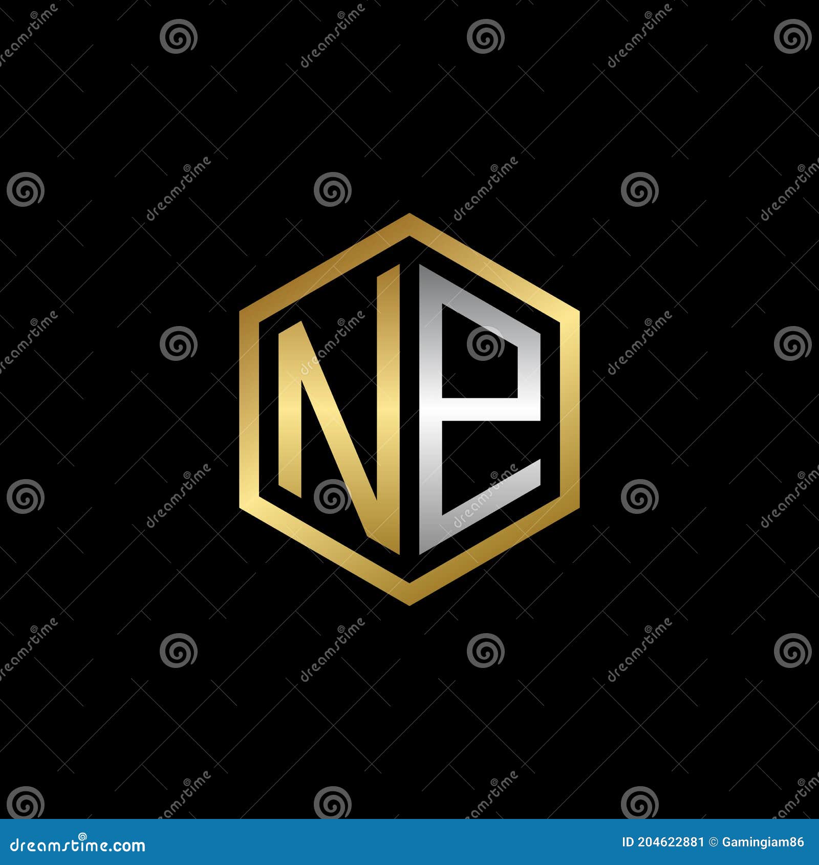 Vector Graphic Initials Letter NE Logo Design Template Stock Vector ...