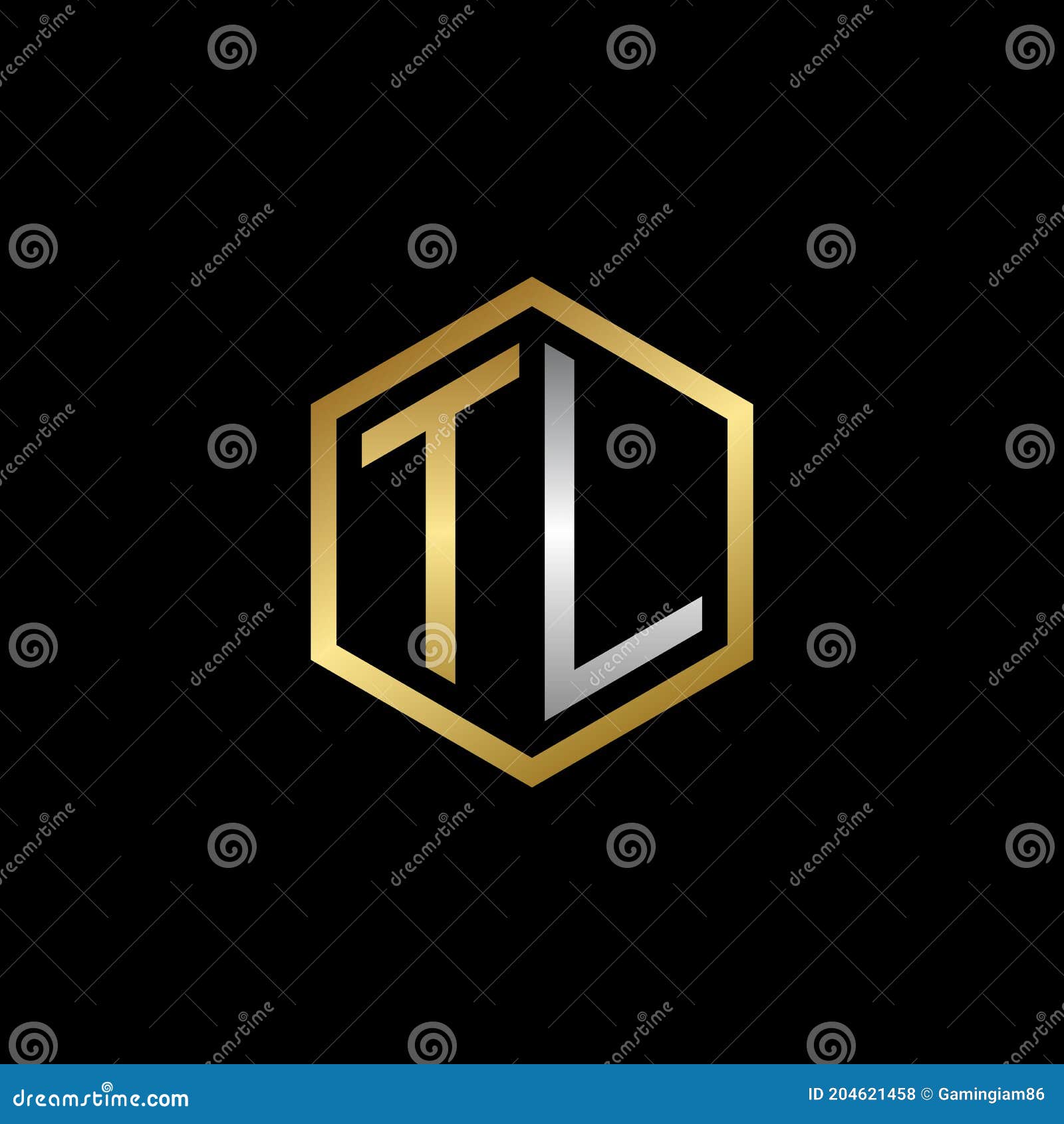 Vector Graphic Initials Letter TL Logo Design Template Stock Vector ...