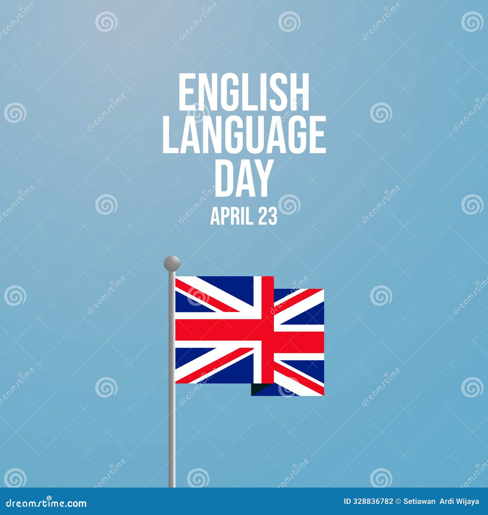 Vector Graphic of English Language Day Ideal for English Language Day ...