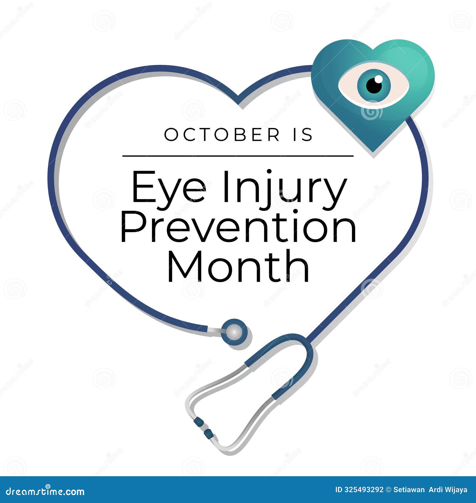 Vector Graphic of Eye Injury Prevention Month Ideal for Eye Injury ...
