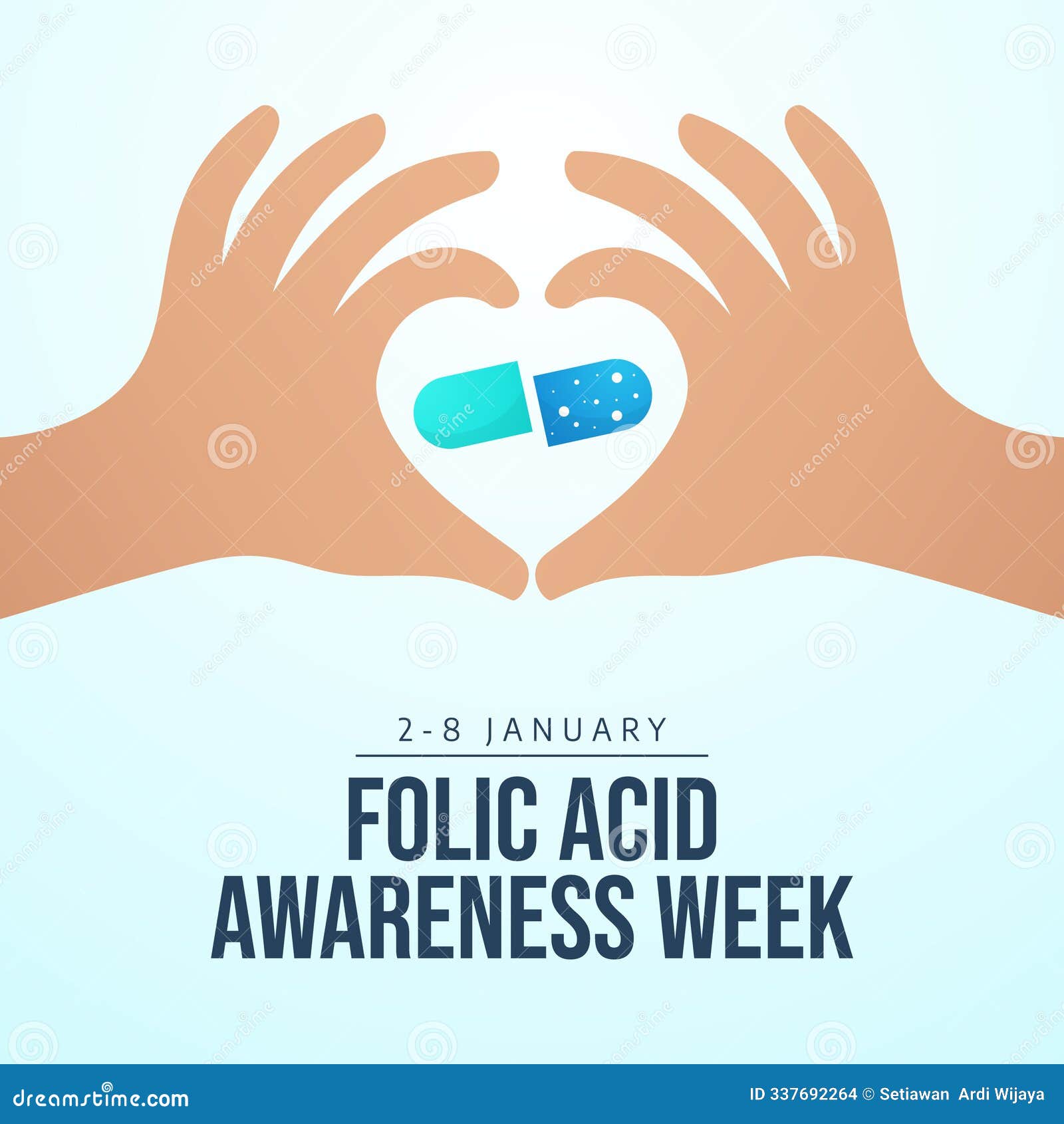 Vector Graphic of Folic Acid Awareness Week Ideal for Folic Acid ...