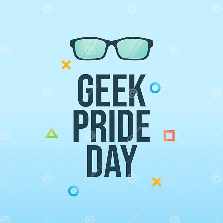 Vector Graphic of Geek Pride Day Ideal for Geek Pride Day Celebration ...