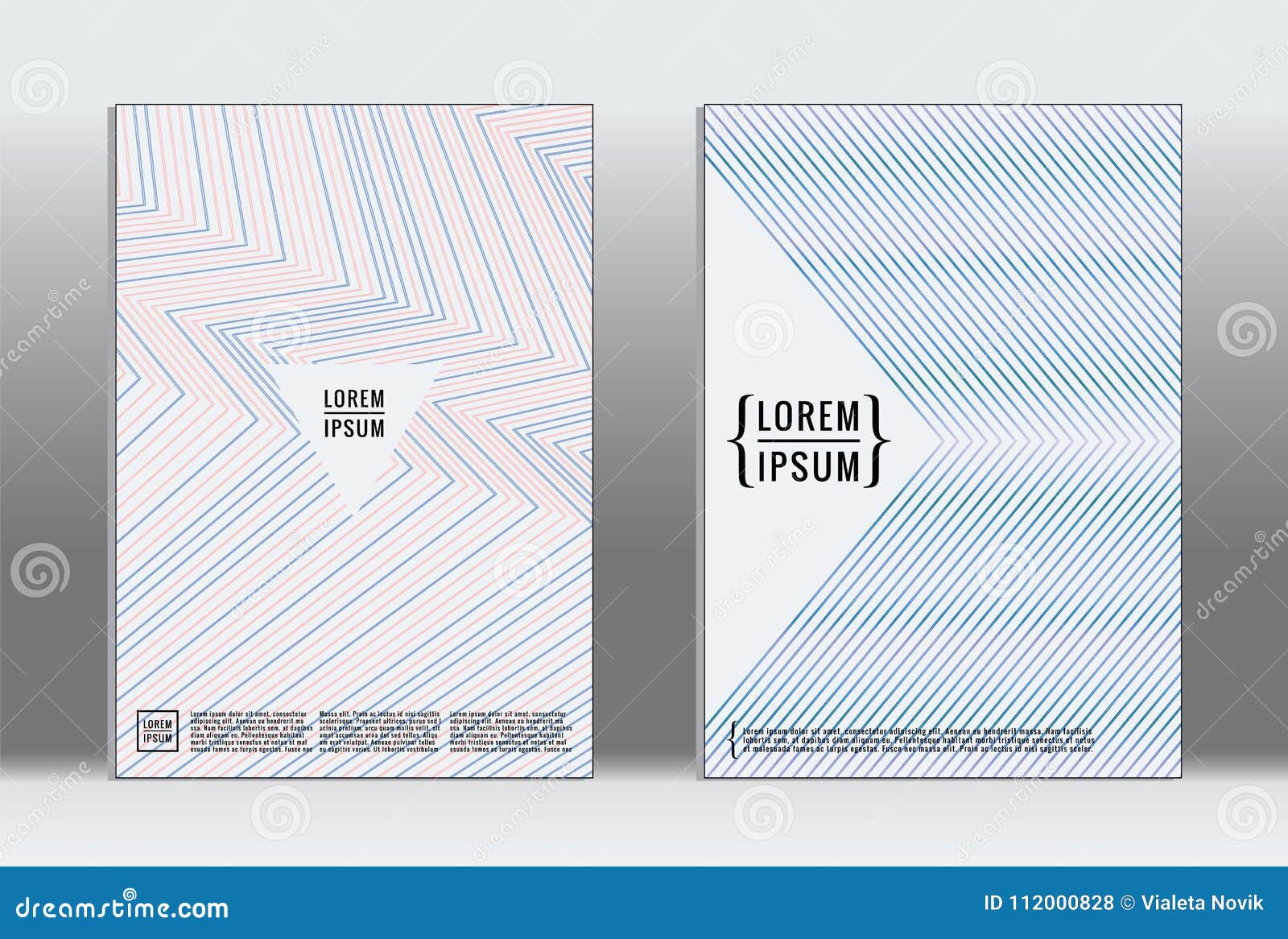 Vector Graphic Geometric Covers. Stock Vector - Illustration of banner ...