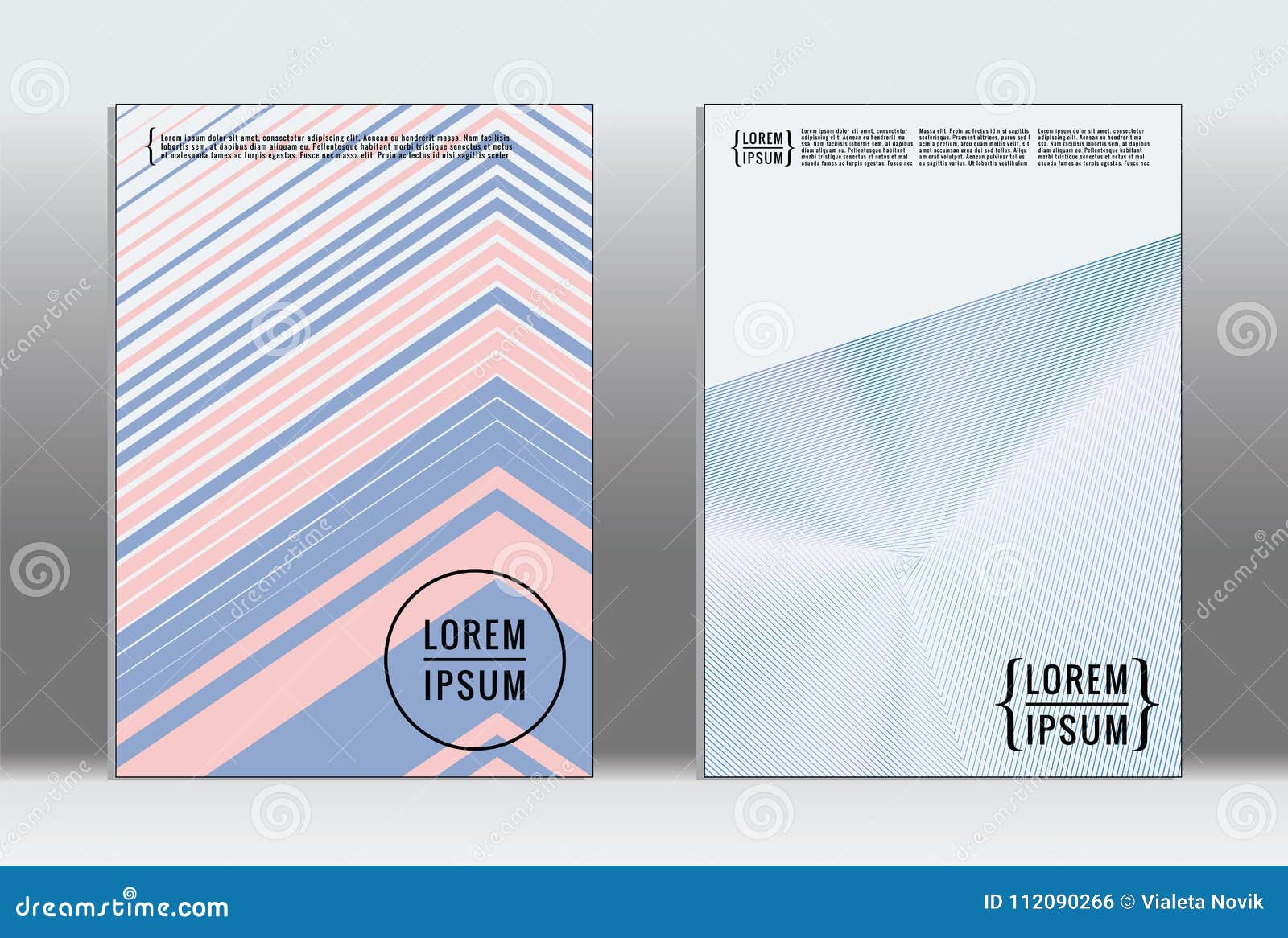 Vector Graphic Geometric Covers. Stock Vector - Illustration of brand ...