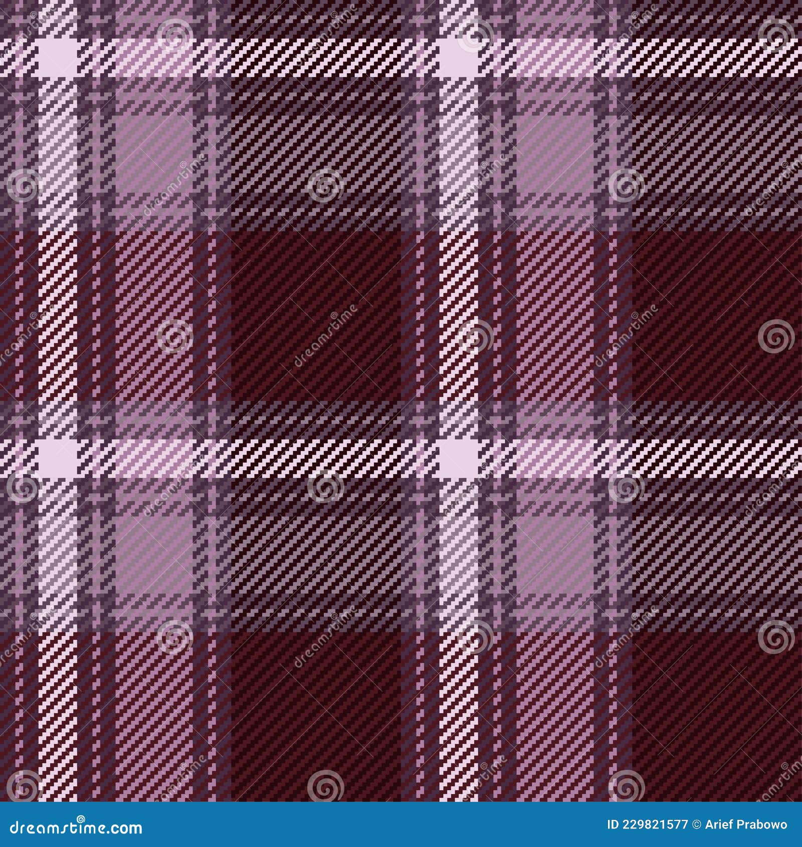 Vector Graphic of Gray, White and Maroon Gingham Cloth Background with ...