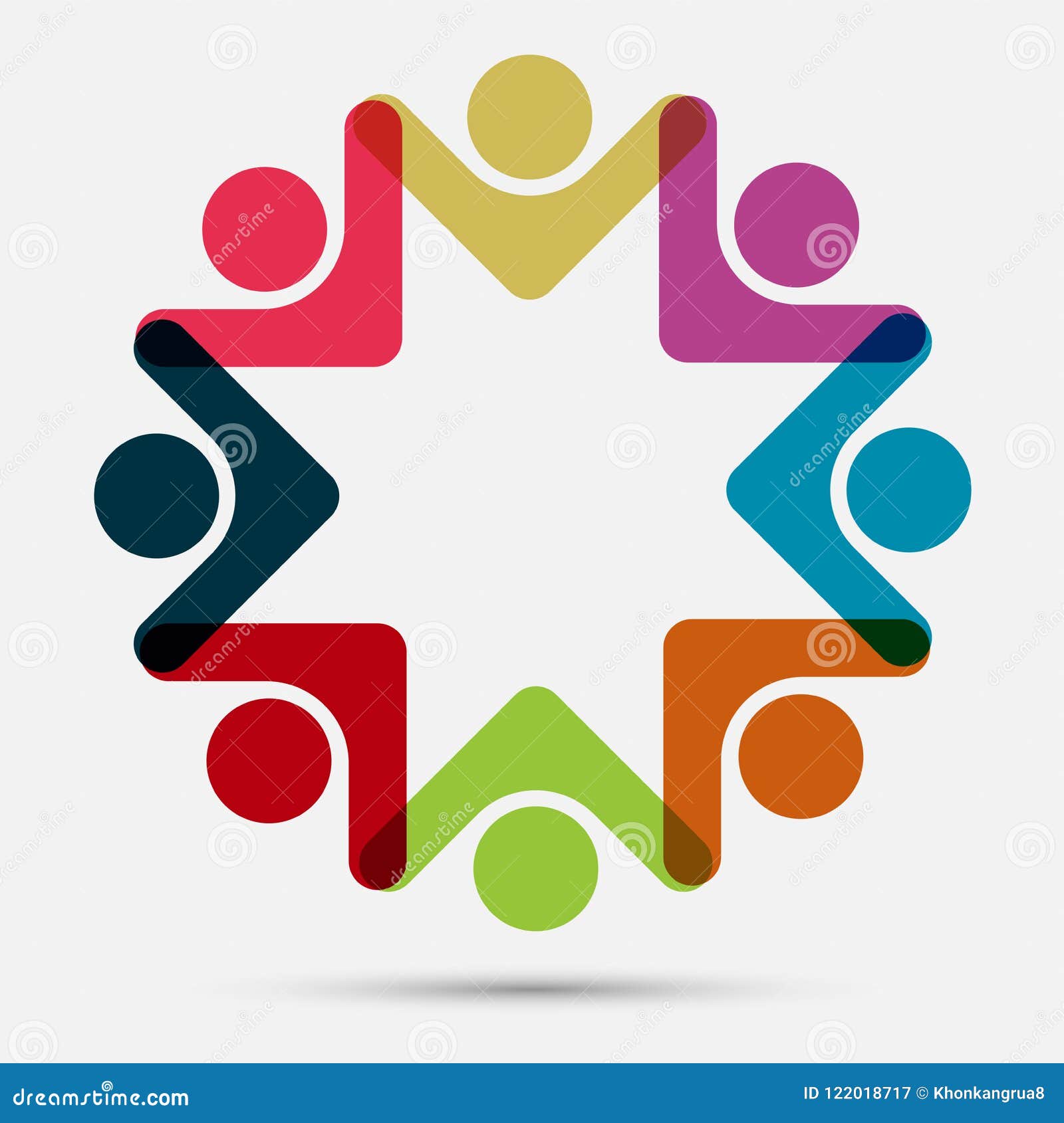 Graphic Group Connecting,People Connection Logo Set,Team Work In A ...