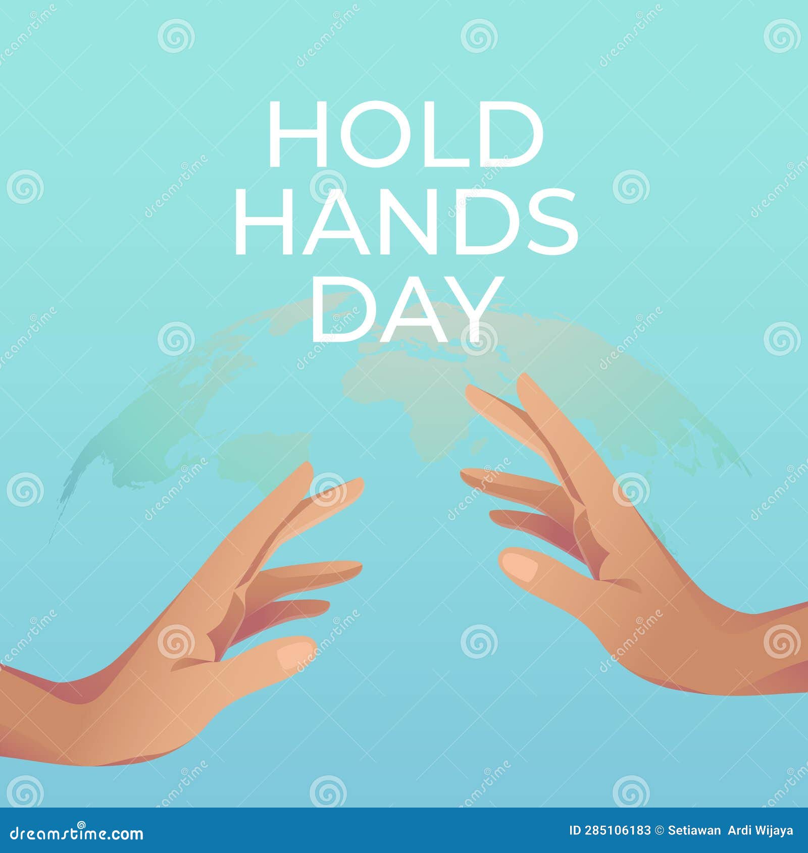 Vector Graphic of Hold Hands Day Good for Hold Hands Day Celebration ...
