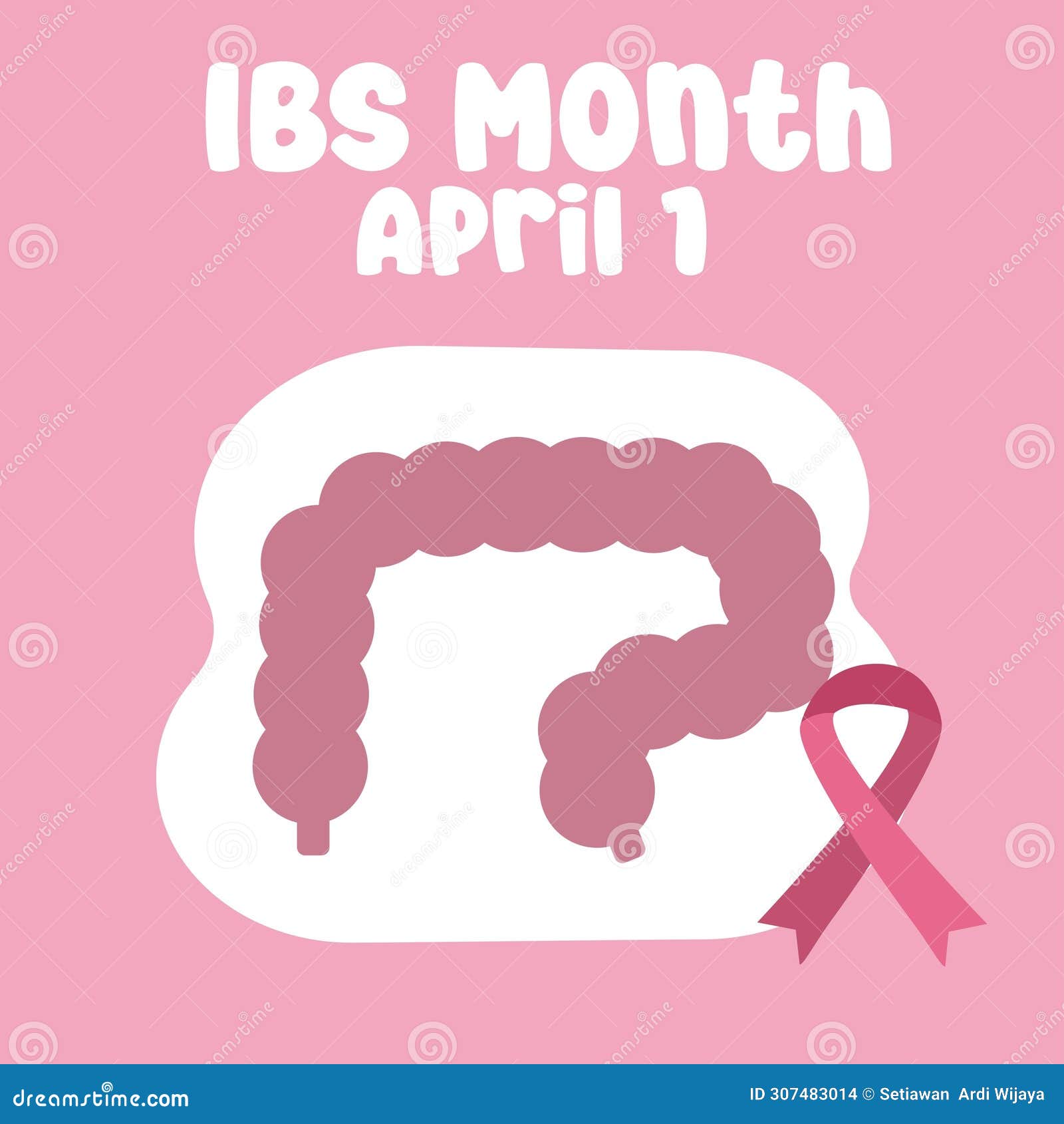 Vector Graphic of IBS Month Ideal for IBS Month Celebration Stock ...