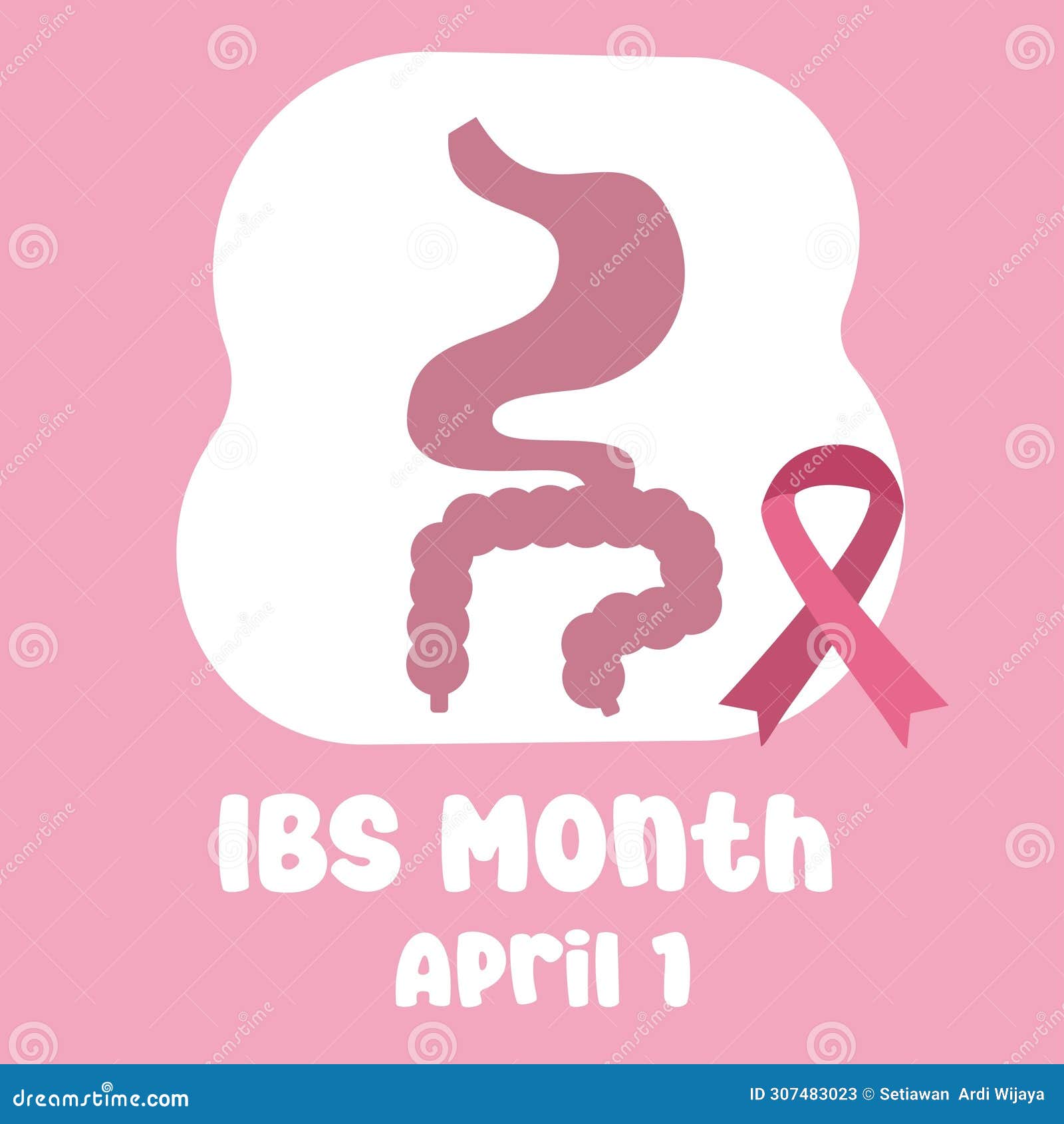 Vector Graphic of IBS Month Ideal for IBS Month Celebration Stock ...