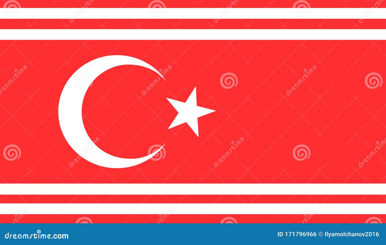Vector Graphic Icon with Flag and Feather of Bulgaria Turk Balkan Turk ...