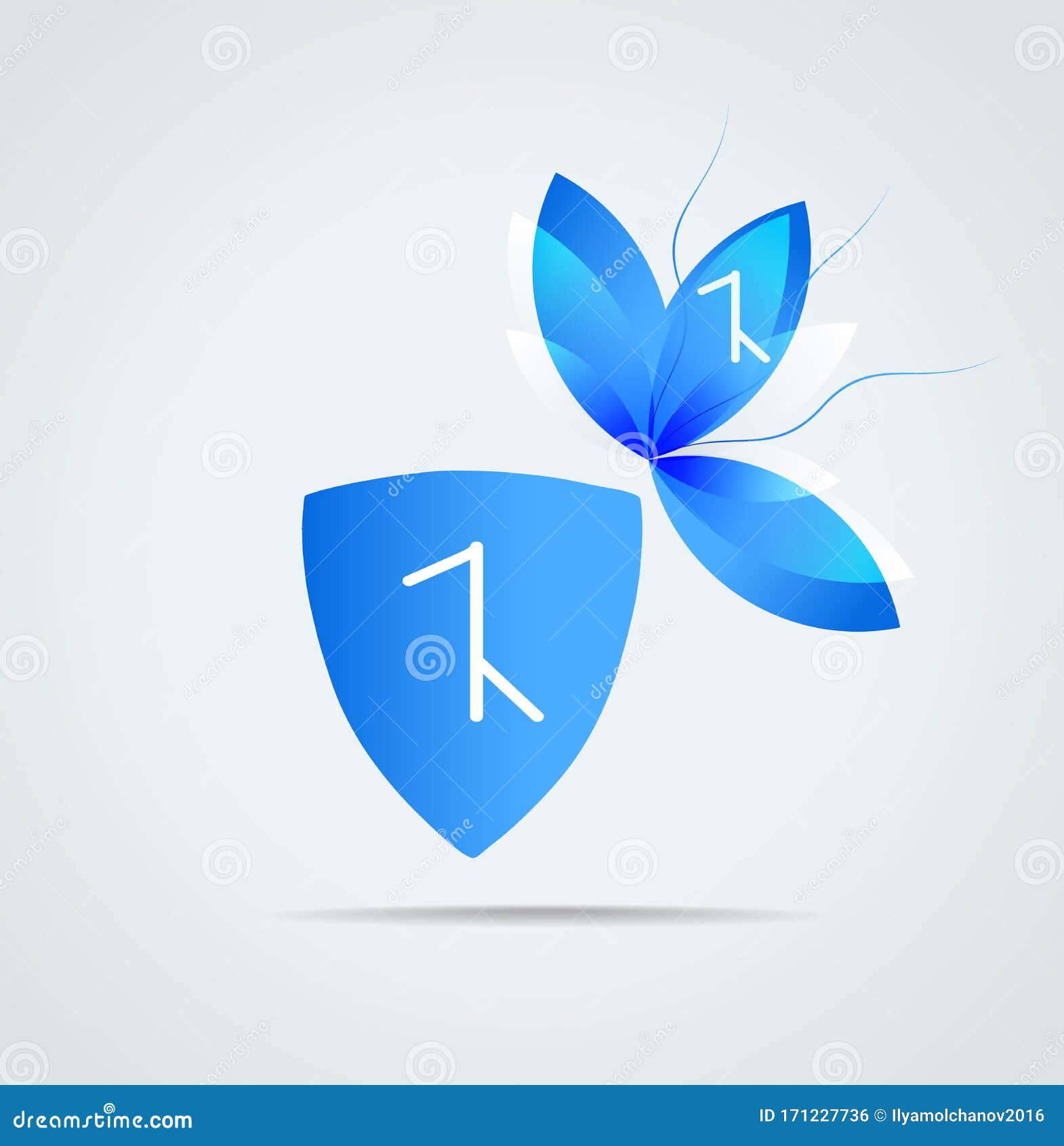 Vector Graphic Icon with the Shield and Flag of Afshar Tribe Ethnic ...