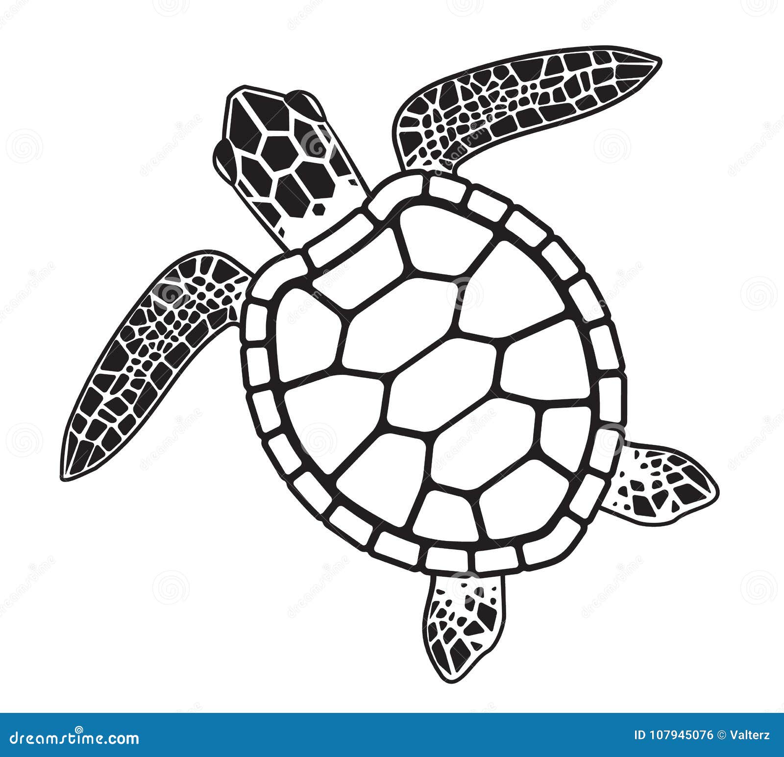 Sea Turtle Wildlife, Wildlife Stencils - Forest Silhouettes For Cricut ...