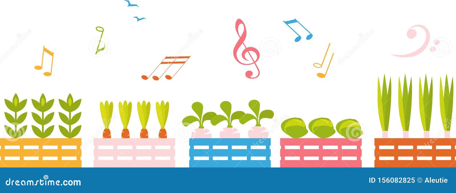 Community garden header stock vector. Illustration of hobby - 156082825