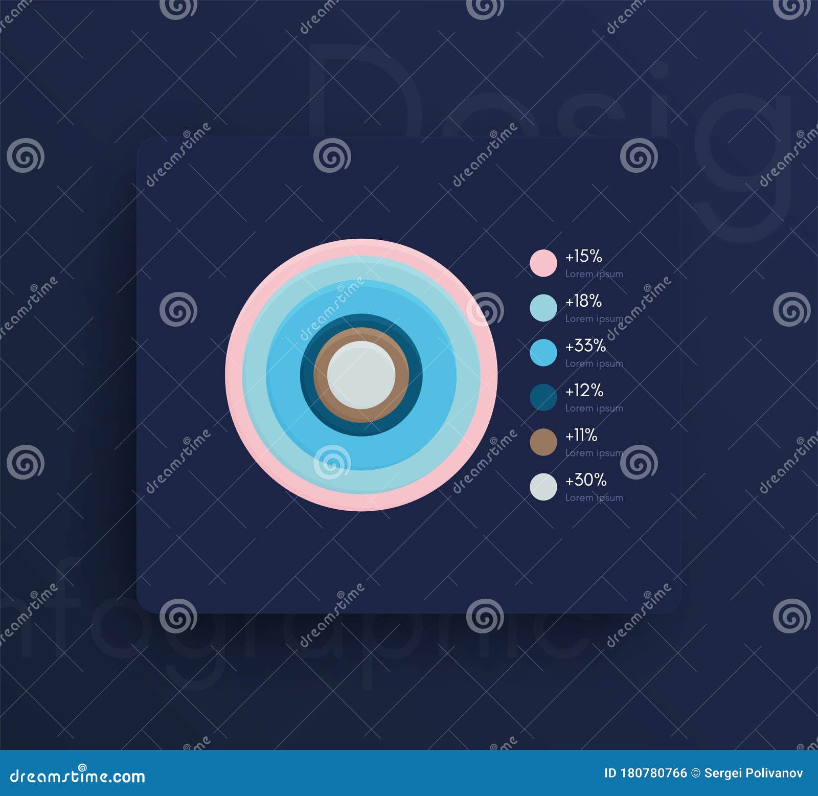 Vector Graphic Infographics. Template for Creating Web Applications ...