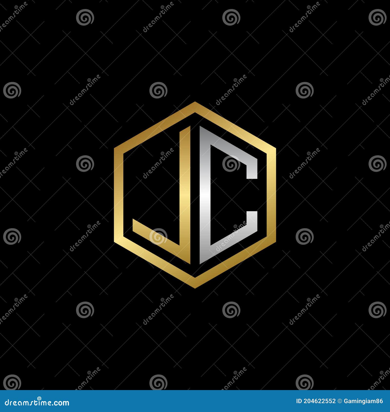 Vector Graphic Initials Letter LC Logo Design Template Stock Vector ...