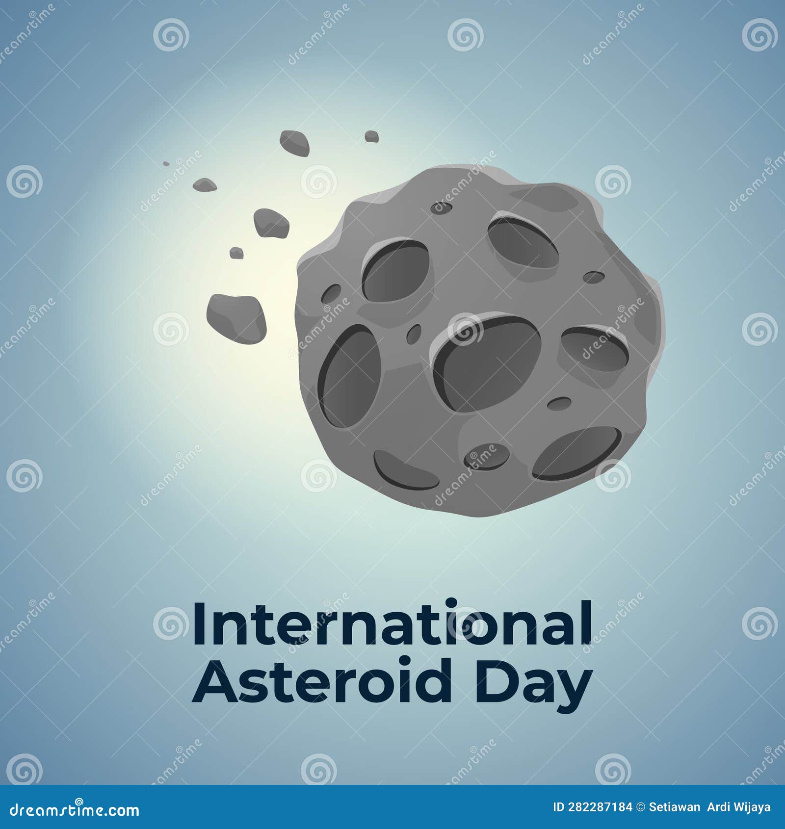 Vector Graphic of International Asteroid Day Good for International ...