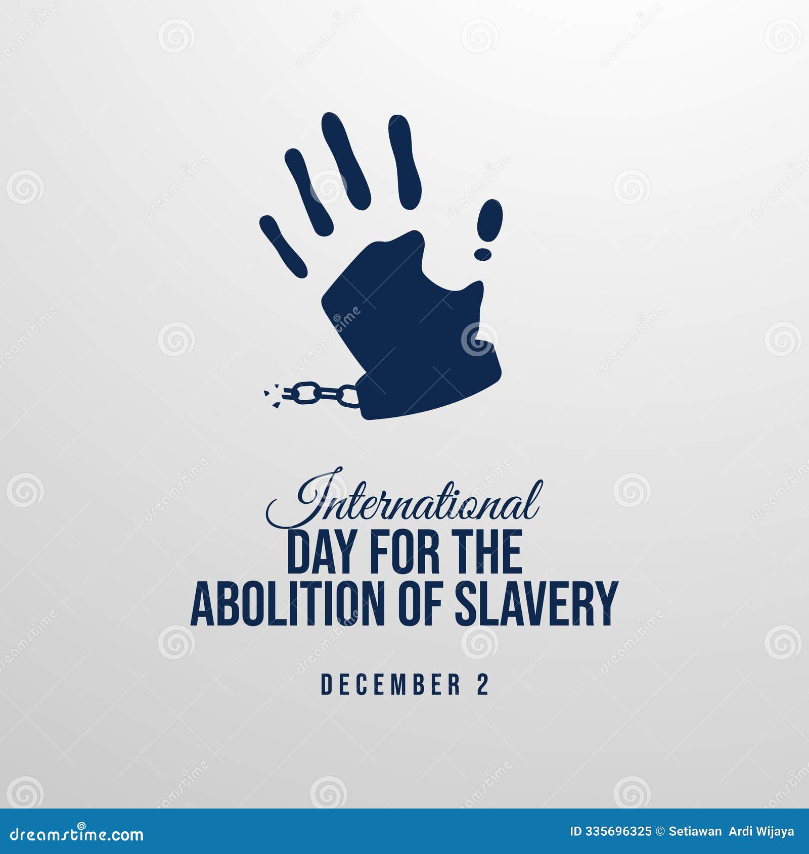 Vector Graphic of International Day for the Abolition of Slavery Ideal ...