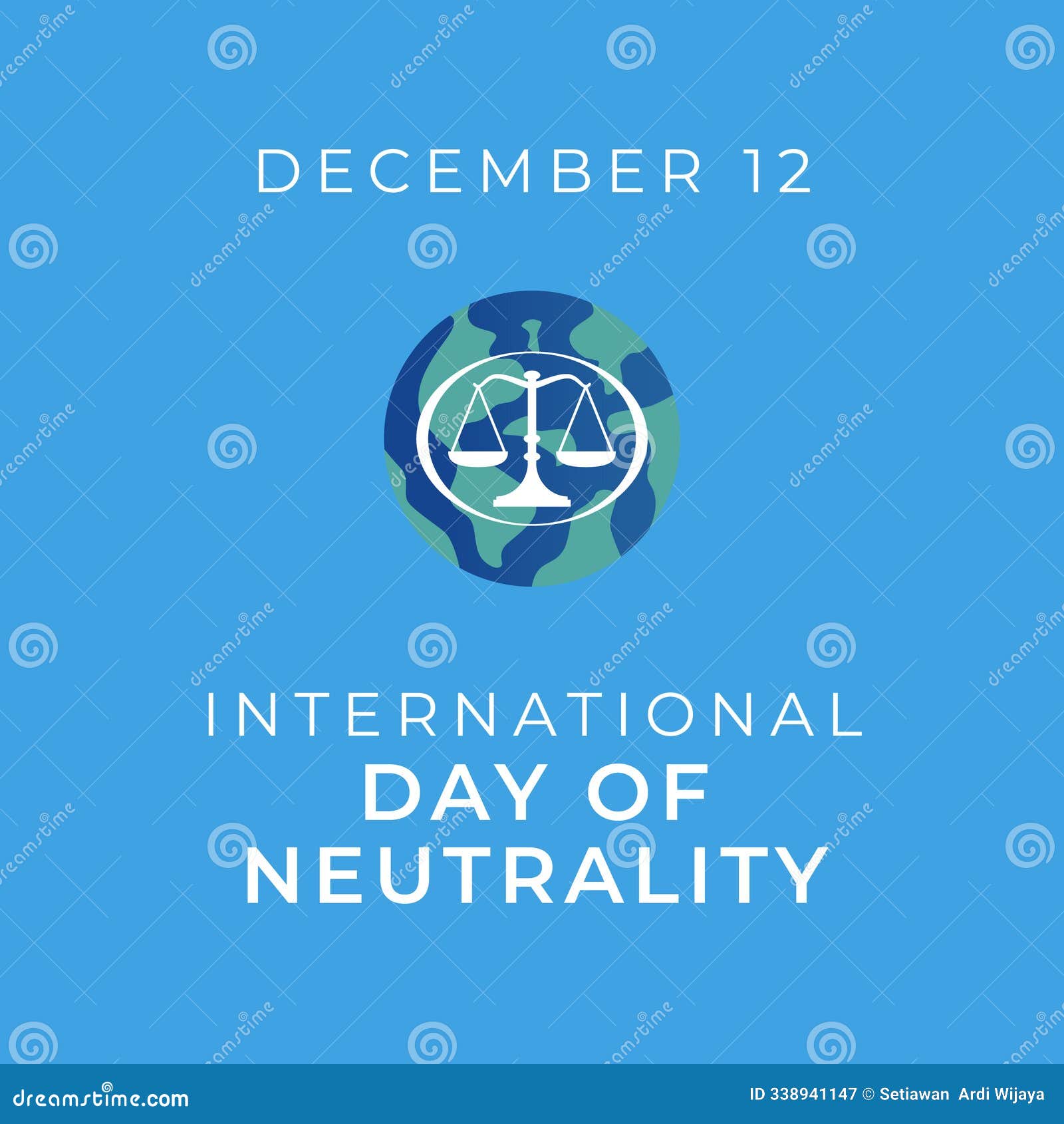Vector Graphic of International Day of Neutrality Ideal for ...