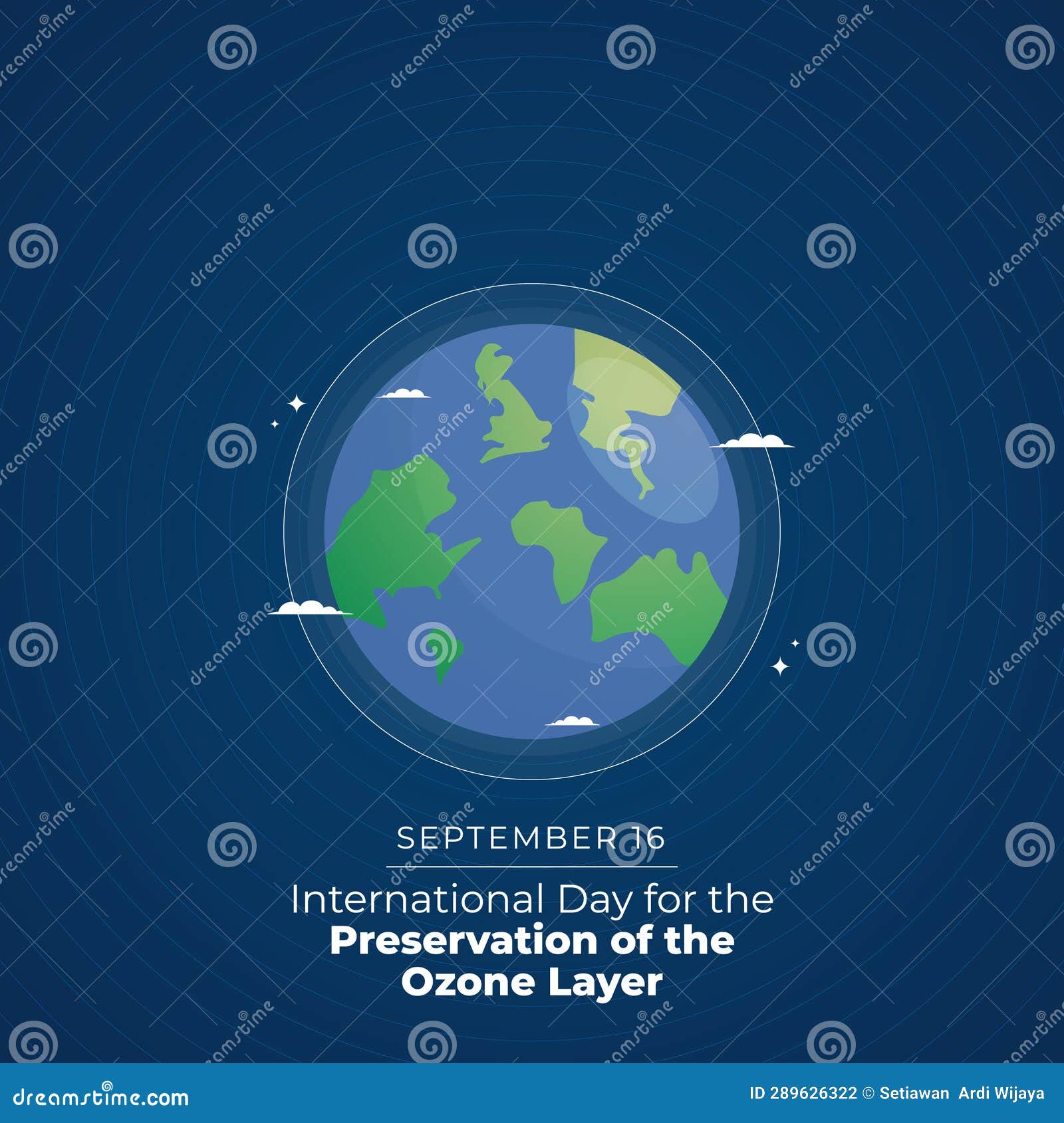 Vector Graphic of International Day for the Preservation of the Ozone ...